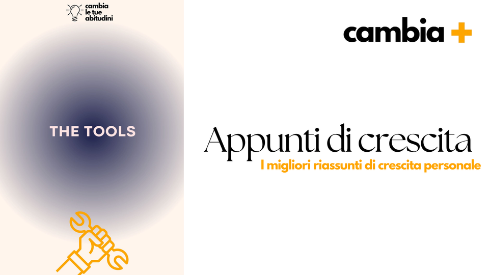 Riassunto The Tools di Stutz e Michels - Guida Essenziale